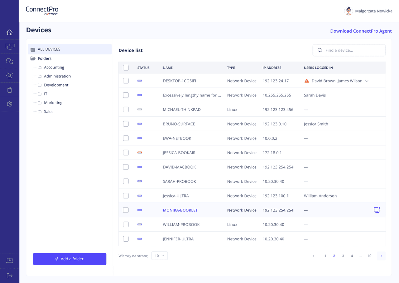 Axence - Integrated IT management and security for business